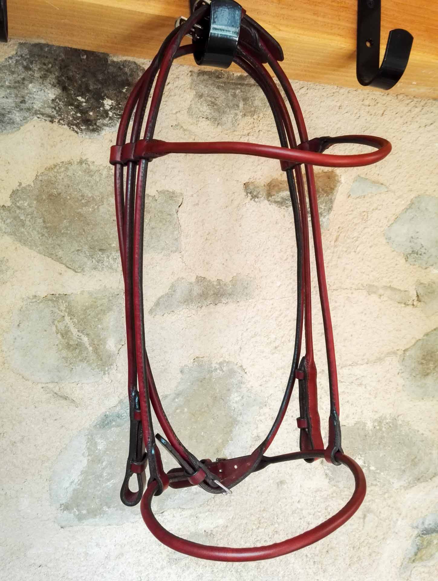 Galerie photo : bridons, brides et ennasures - Atelier Alhéna